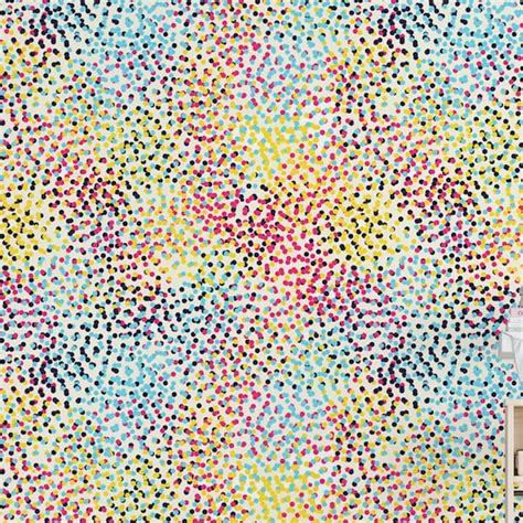 Rainbow Dots Peel And Stick Wallpaper Etsy