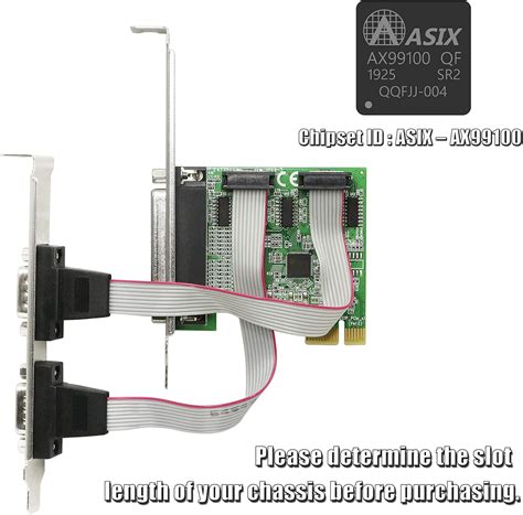 CERRXIAN AX Chipset Port Serial COM DB RS And Port DB Printer Lpt Port PCI E