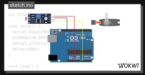 Data Analog LDR XII TEDK Februari Saskia Djesha Wokwi ESP STM Arduino Simulator