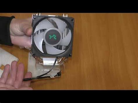 Кулер DEEPCOOL AG300 MARRS распаковка - YouTube