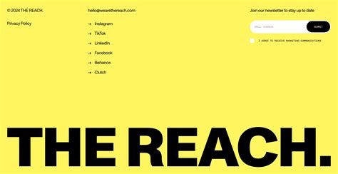 Footer Section Design Inspiration Unsection