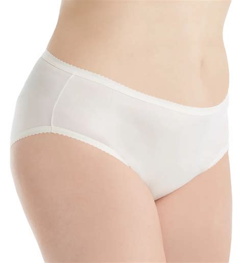 Shadowline 11042p Plus Size Nylon Classics Hipster Panty Ebay