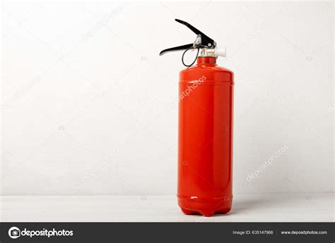Fire Extinguisher White Texture Background Fire Protection Home Fire