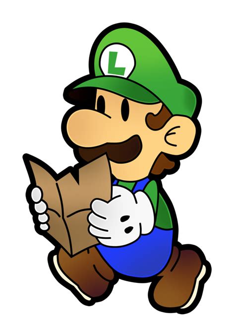 Paper Mario The Thousand Year Door Luigi