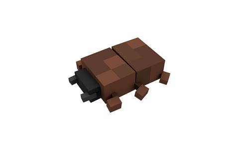 3d C4d Mite Insect Minecraft Rig