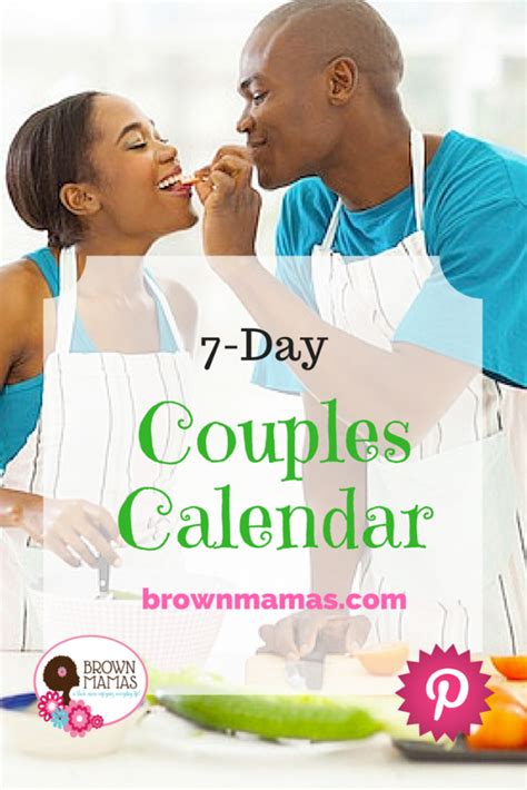 7 Day Sex Calendar For Couples With Intimacy Issues