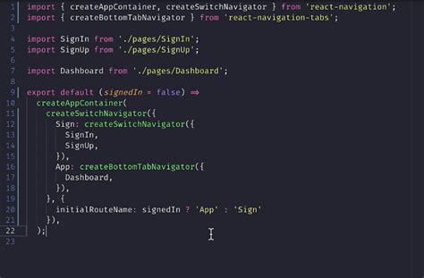 Menu How To Mix Two Types Of Navigation In React Native Stack Overflow
