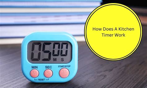 How Does A Cooking Timer Work At Jerry Fifield Blog