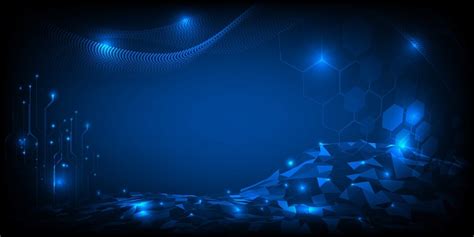 인공 지능 기술의 벡터 일러스트레이션 미래지향적인 컨셉 3차원 형태에 대한 스톡 벡터 아트 및 기타 이미지 3차원 형태