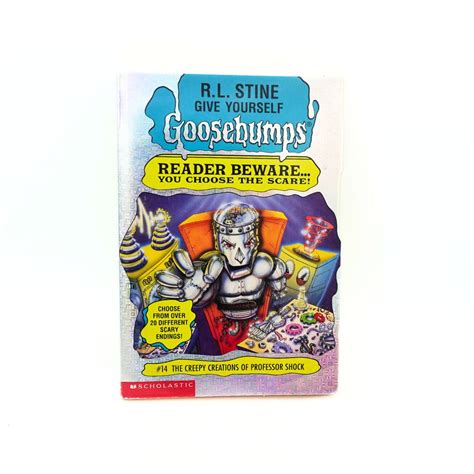 1997 Goosebumps Reader Beware The Creepy Creations Of Professor Shock