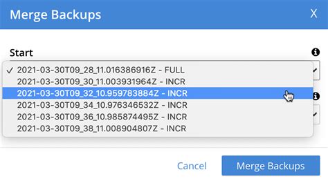 Manage Backup And Restore Couchbase Docs