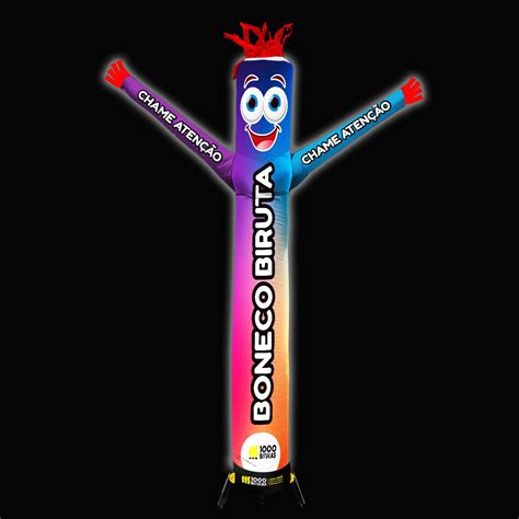 Boneco Biruta 3m Personalizado Com Turbina