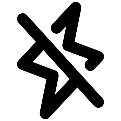 Lightning Slash Free Vector Icons On Lightning Slash Free Vector Icons On