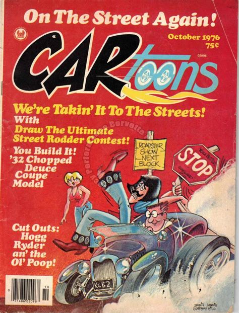 October 1976 Cartoons Hogg Rocket Bike Cut Out Krass Bernie New York
