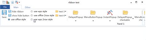 qt下的ribbon控件——saribbon qt ribbon csdn博客