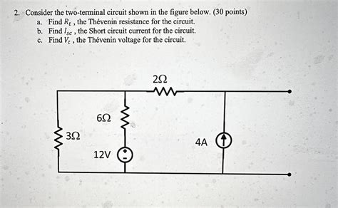 Solved Consider The Two Terminal Circuit Shown In The Chegg Com