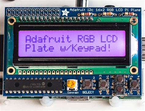 Overview Adafruit 16x2 Character Lcd Keypad For Raspberry Pi Adafruit Learning System