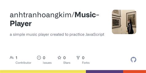 Github Anhtranhoangkim Music Player A Simple Music Player Created To Practice Javascript