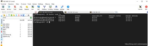 使用vagrant创建多台centos7虚拟机 并使用docker swarm建立主从集群 mobaxterm如何连接vagrant csdn博客