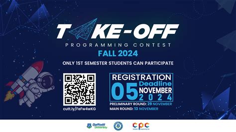 Diu Take Off Programming Contest Fall 2024 Diu Acm Contest Registration