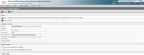 upgrade cucm version 12 5 to 14 using fresh install with data import