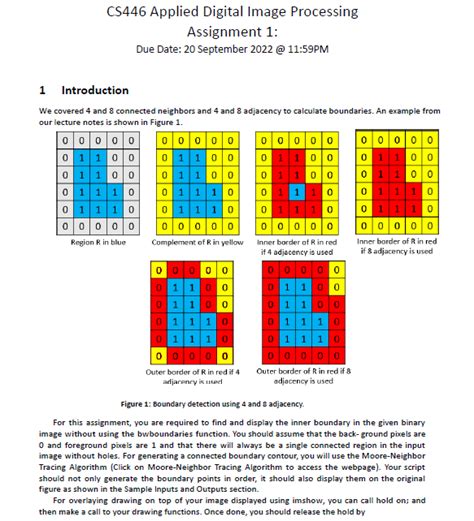 cs446 applied digital image processing assignment 1