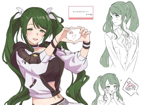 Kanade Kanade Inuyose Shinobu Shimizu Esora D Dj Highres Girls Black Choker