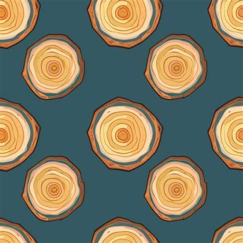 Download Seamless Tree Ring Pattern Patterns Online Creative Fabrica