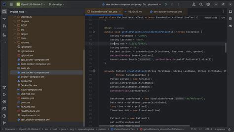 Intellij Idea Configurations Development OpenELIS Global