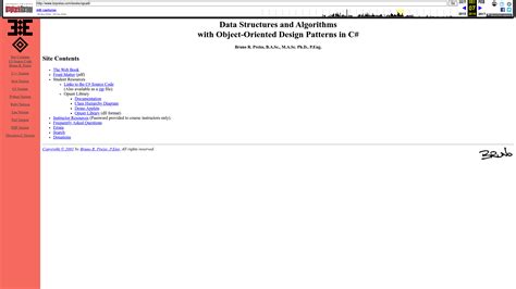 Data Structures And Algorithms With Object Oriented Design Patterns In