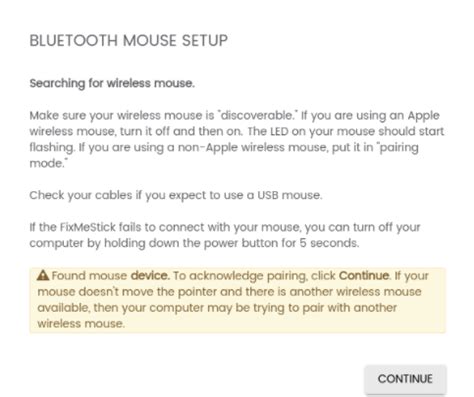 My Keyboard And Or Mouse Won T Pair During The Scan FixMeStick Support