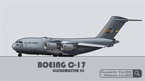 Eric Cartoon Boeing C 17 Military By Eric2b01 On Deviantart