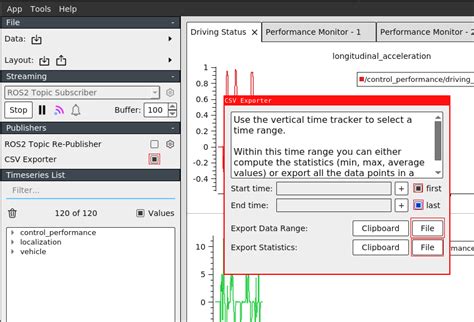 evaluating the controller performance autoware documentation