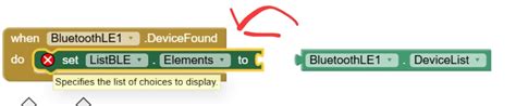 Ble Devices Not Showing Up After Scanning Mit App Inventor Help Mit App Inventor Community