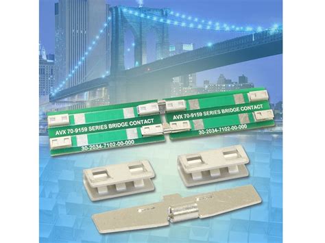 Three Piece Contact System For Linear Led And Coplanar Pcb Connections New Products