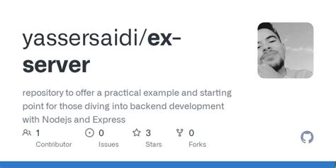 yasser saidi on linkedin github yassersaidi ex server