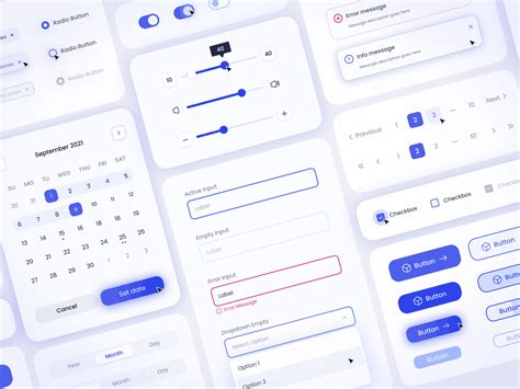 Design System Components By Hila Memarbashi On Dribbble