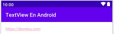 TextView En Android Develou