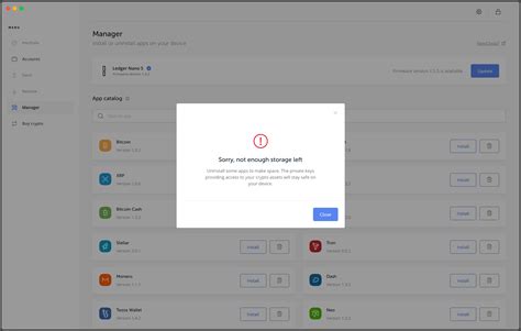 Shows Zero Installed Apps Issue LedgerHQ Ledger Live Desktop GitHub