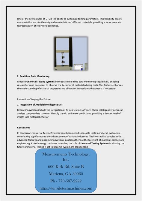 Ppt Universal Testing Systems Pioneering Precision In Material Evaluation Powerpoint