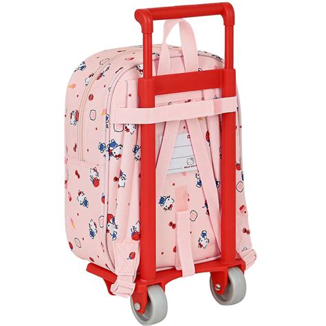 Backpack With Wheels Kindergarten Hello Kitty 28 Cm Trolley Premium