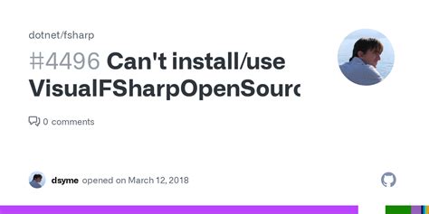 can t install use visualfsharpopensource vsix · issue 4496 · dotnet