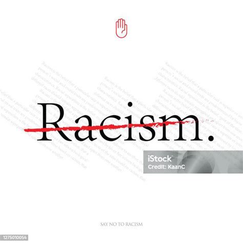 인종 차별 주식 일러스트의 제거 인종 차별 벡터에 아니오 를 말 0명에 대한 스톡 벡터 아트 및 기타 이미지 0명 3월