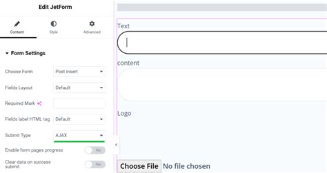 Updating Wordpress Website Content From Front End With Jetformbuilder