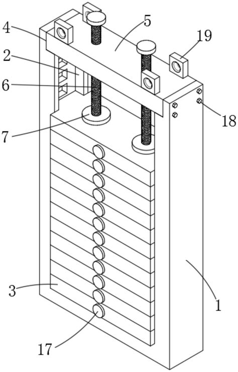 一种具有定位结构的对重组件的制作方法