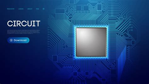 Ai Digital Brain Artificial Intelligence Vector Image