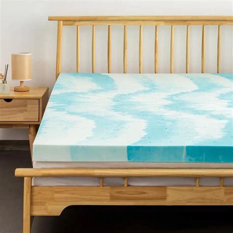 Gel Memory Foam Mattress Topper SLEEPSDEER The High Quality Bedding Supplier In China