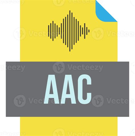 Aac File Icon Fill And Outline Crisp Corners 65420112 Png