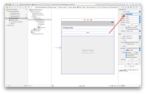 Ios Adding A Text Field To A Uitableview Cell Stack Overflow