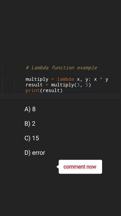 Coding Challenge Coding Challenge Python Mcq Shorts Trending Computerlanguage